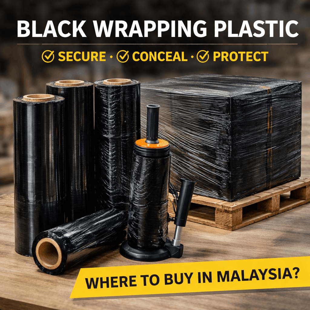 What to Look for When Buying Black Wrapping Plastic – Sumopack Sdn Bhd ...