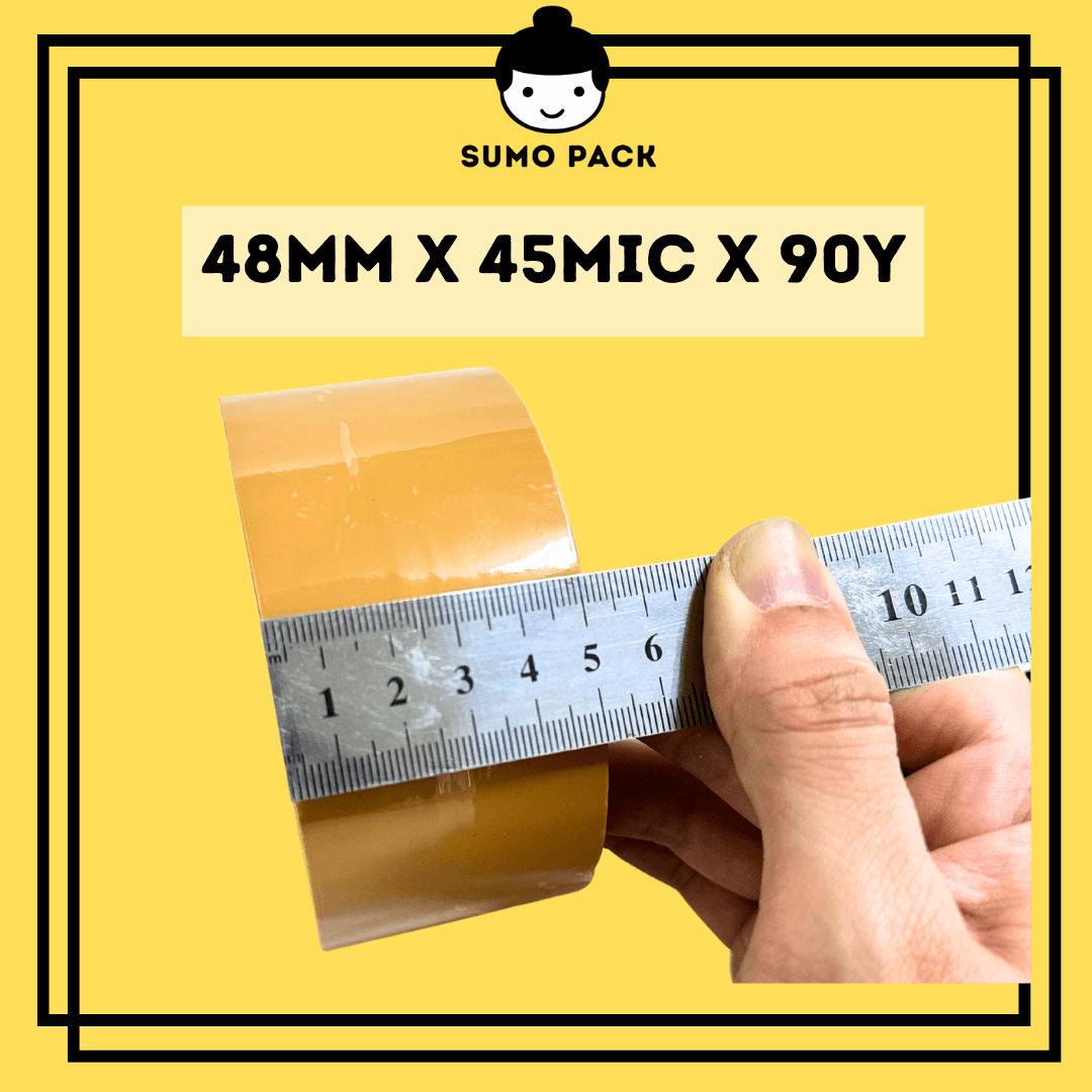 Brown Tape | OPP Brown Adhesive Tape 48mm x 90y x 45mic – Sumopack Sdn Bhd 202101032283 (1432583-H)