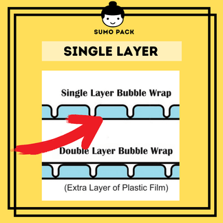 Single Layer Bubble Wrap | Air Bubble Wrapping – Sumopack Sdn Bhd ...